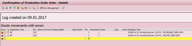 Difference in COGI and CO1P | SAP Online Guides