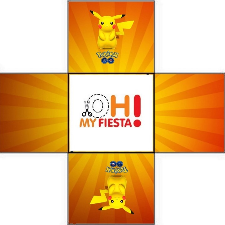 Pikachu: Free Printable Boxes. - Oh My Fiesta! for Geeks
