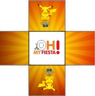 Pikachu: Free Printable Boxes. - Oh My Fiesta! for Geeks