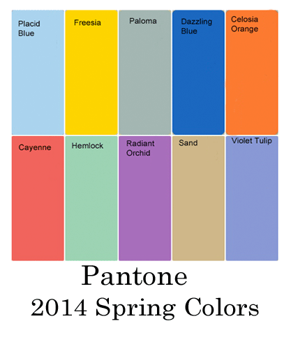Julie Teeples presents Oak City Gallery Blog: 2014 Color Palette