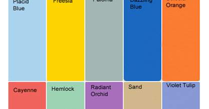 Julie Teeples presents Oak City Gallery Blog: 2014 Color Palette