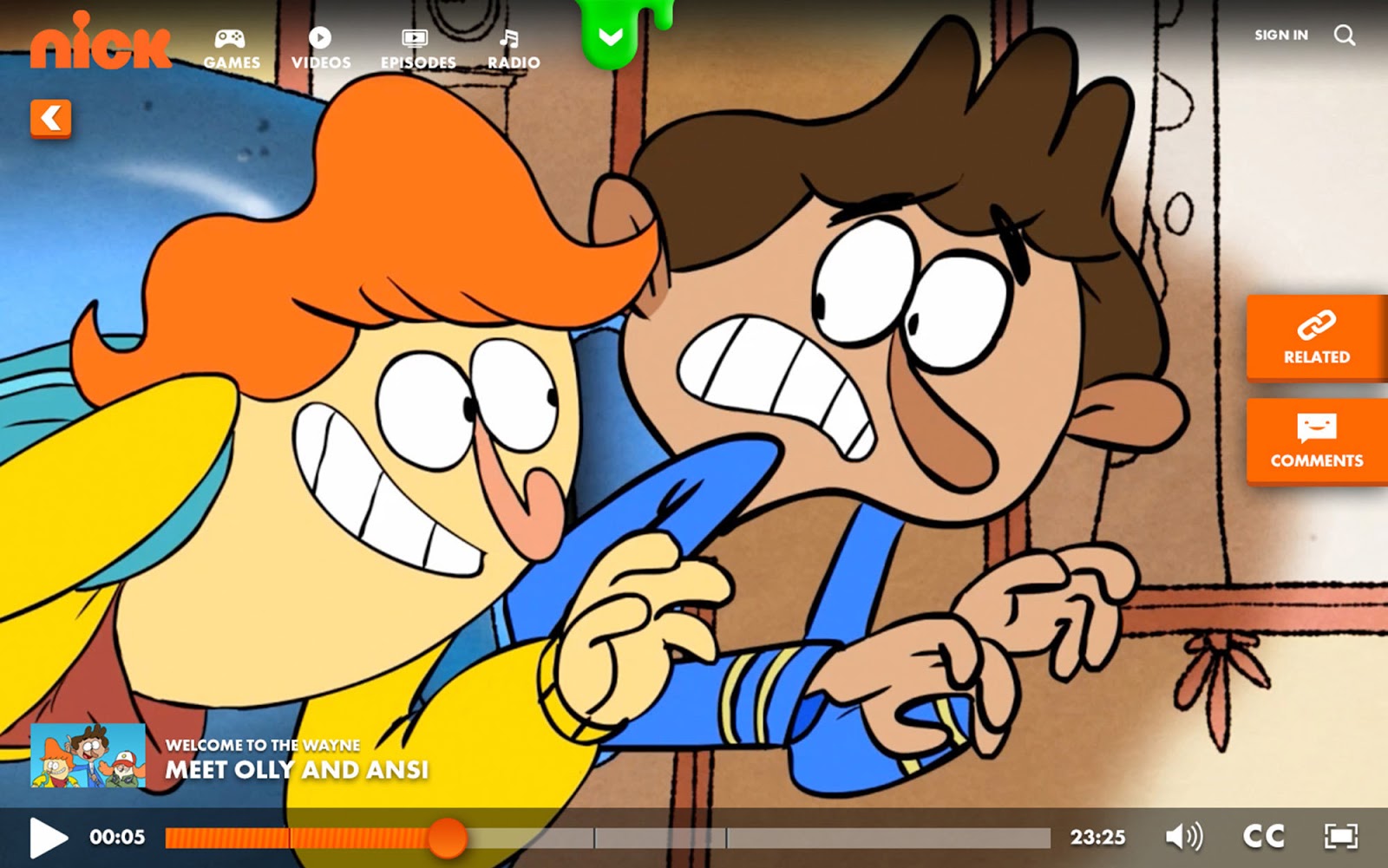 NickALive!: Nickelodeon Launches New Nick.com with Unique Horizontal ...