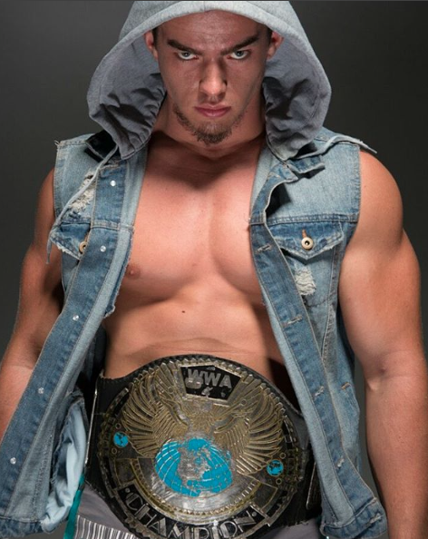 Beefcakes of Wrestling: Millennial Week : Muscle Monday - Austin Theory