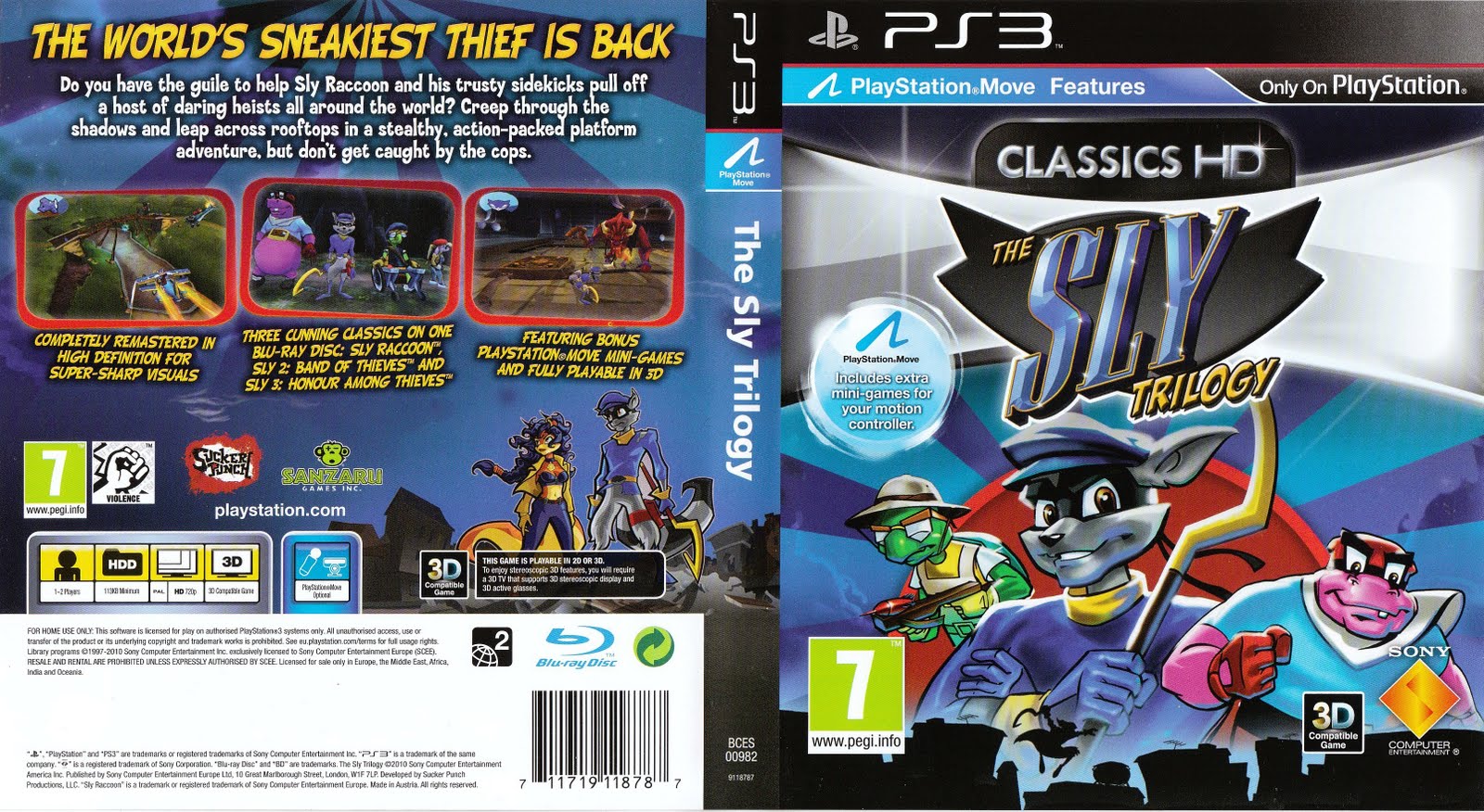 Capa The SLY Trilogy:Covers Filmes