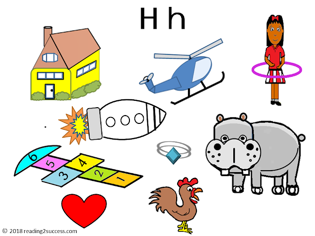 Reading2success: Identifying beginning sounds b, f, h, k, l, s, t, w ...
