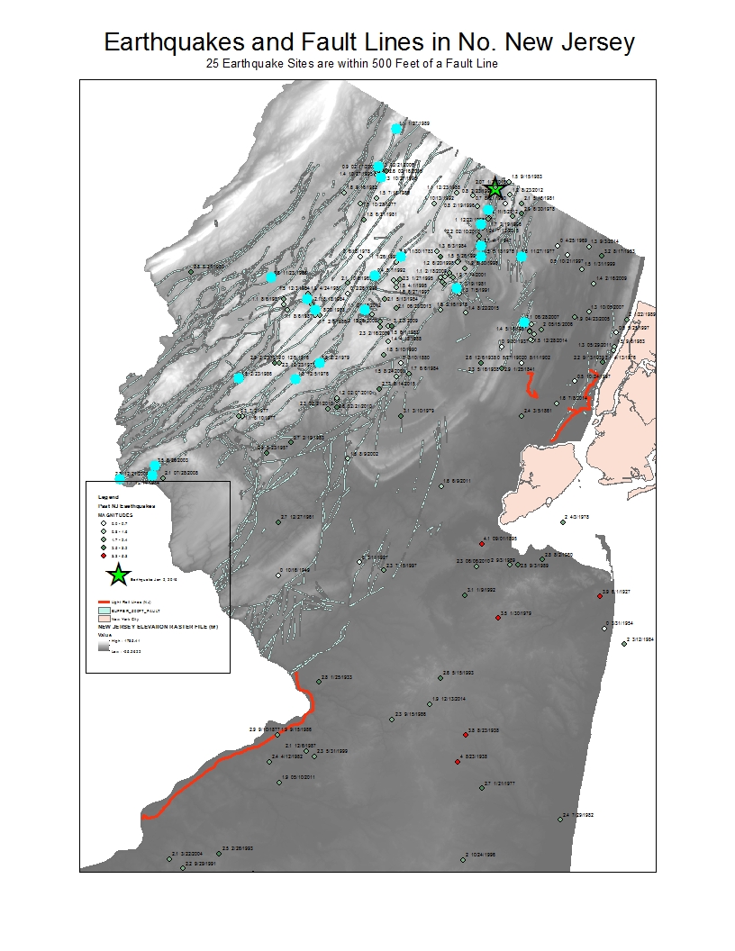Streetcars and Spatial Analysis: Earthquakes and Fault Lines in ...