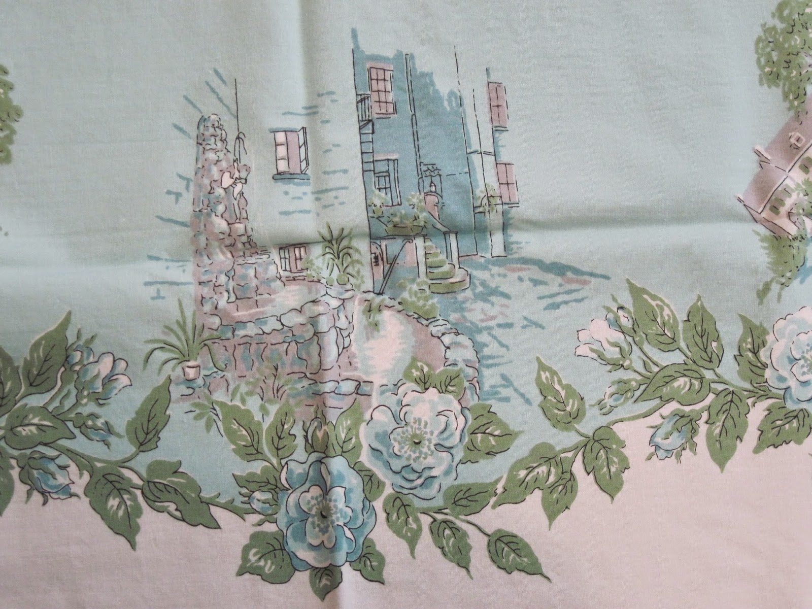 Vintage Tablecloth Heaven : Southern Serenity: Southern Plantation ...