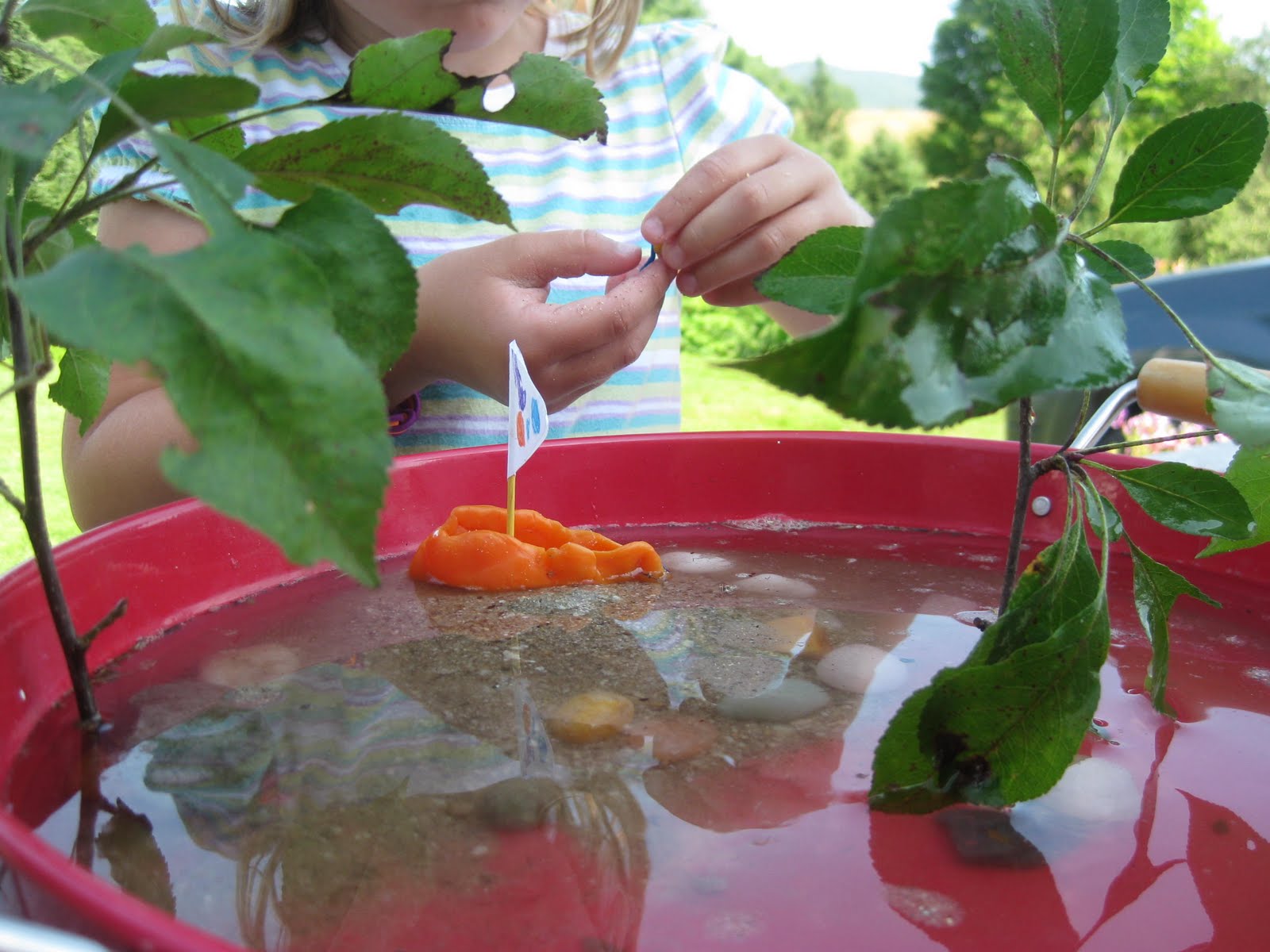 The Wonder Years: Craft: Sail Boat Creating