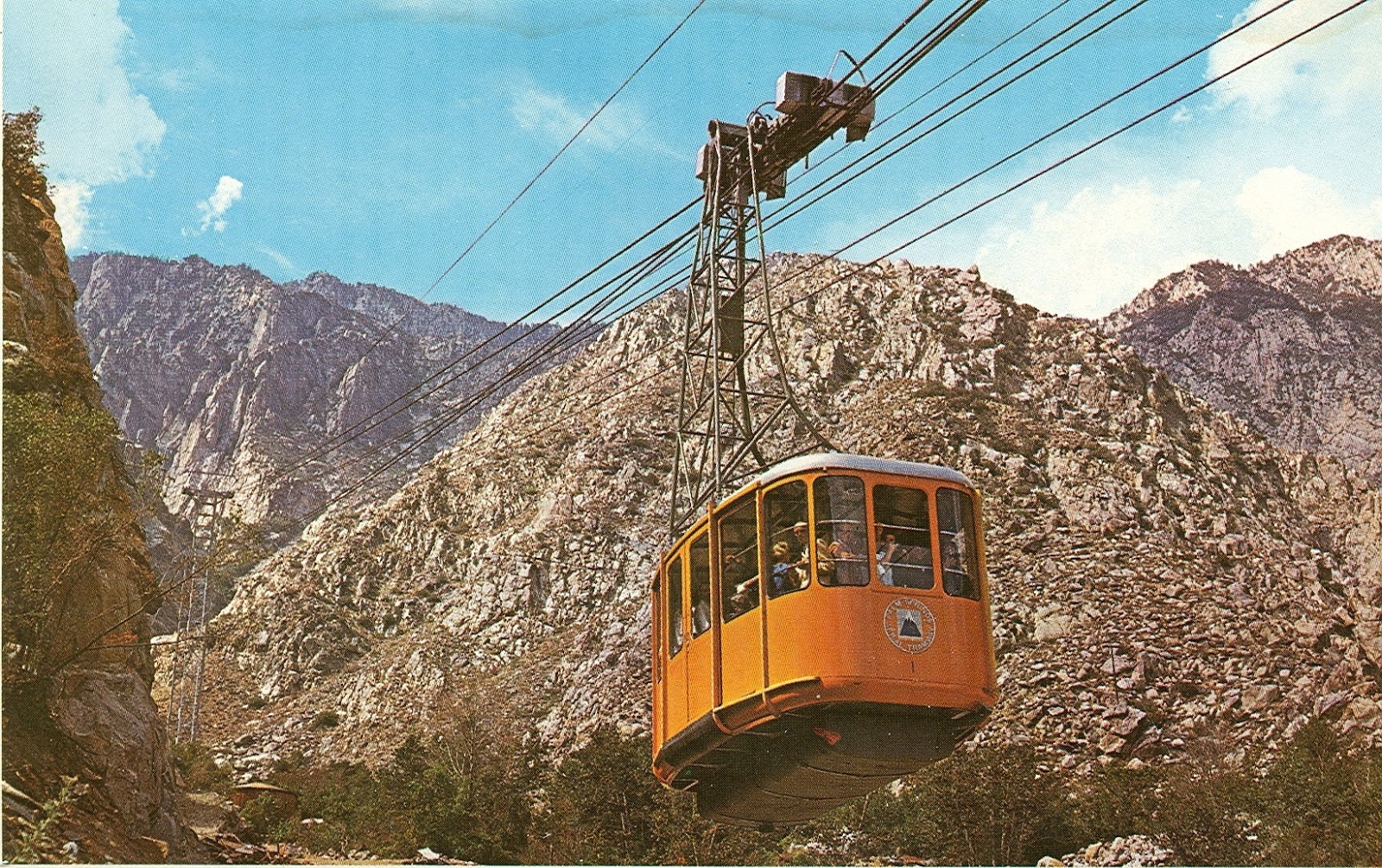 Vintage Travel Postcards: Palm Springs, California Aerial Tramway ...