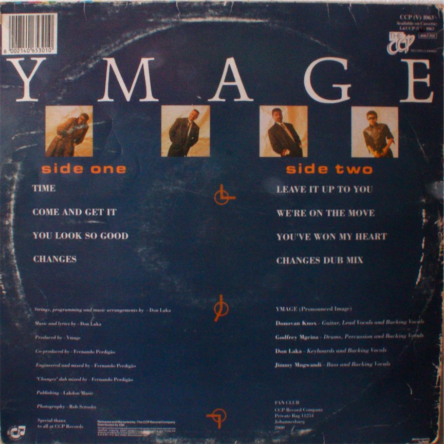 Afro-Synth: YMAGE - Time Changes (1990)