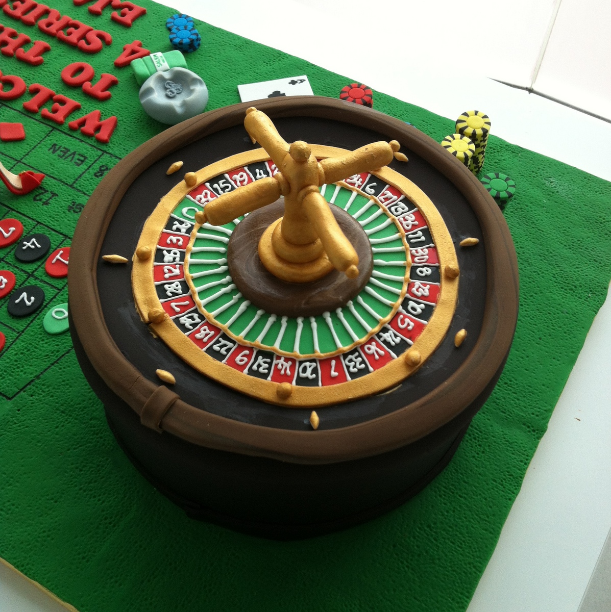 Roulette Birthday Cake at June Weiss blog