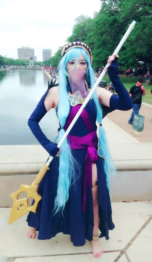 Anime Feet: Cosplay-o-ween: Azura (Fire Emblem)