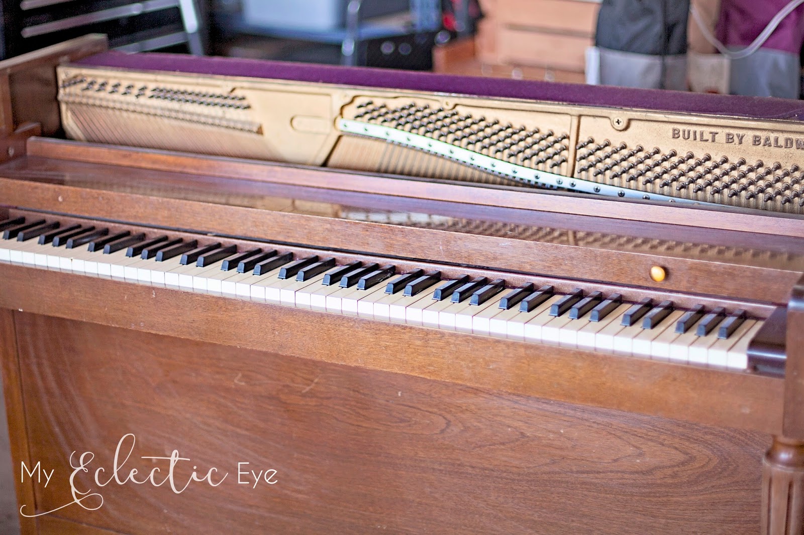 My Eclectic Eye: Refinished Piano