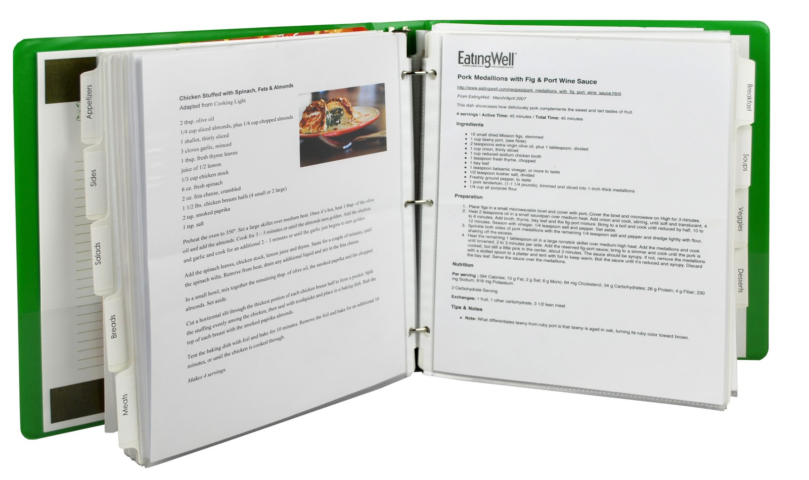 My C-Ray of Life: Recipe Binder