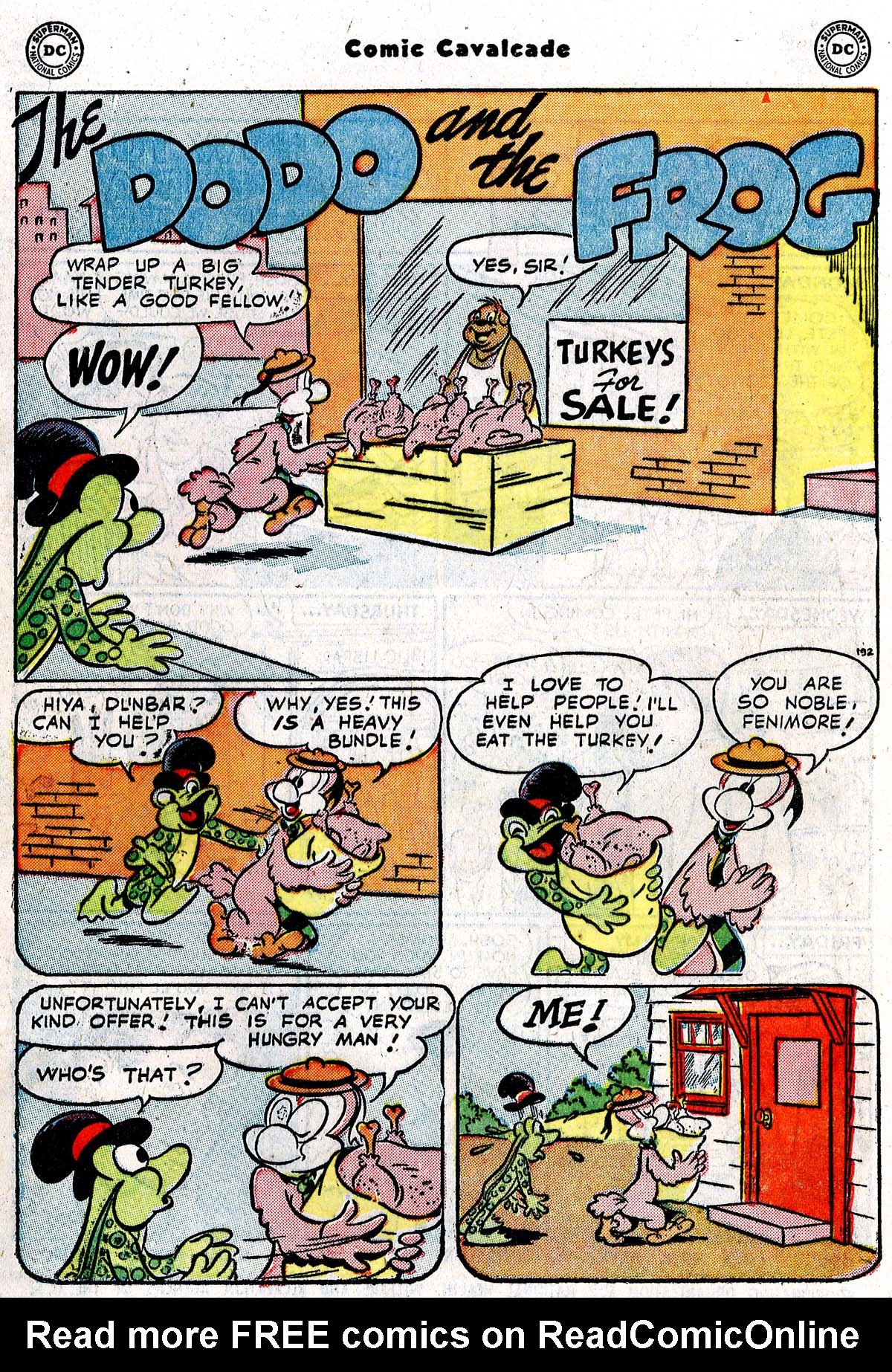 Read online Comic Cavalcade comic - Issue #58