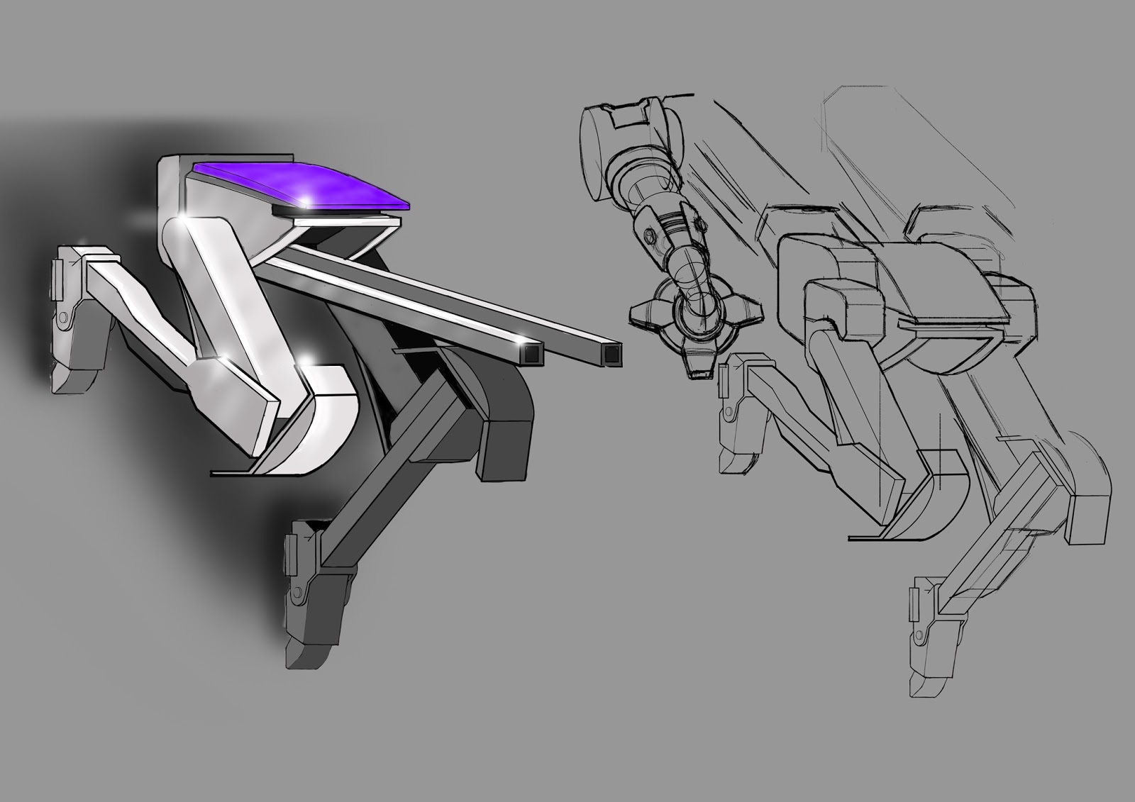 Marc Forza Design: Journal Ambience #1 - Mech Ideation