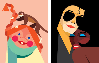 Flyer Goodness: Illustration by Rob Bailey