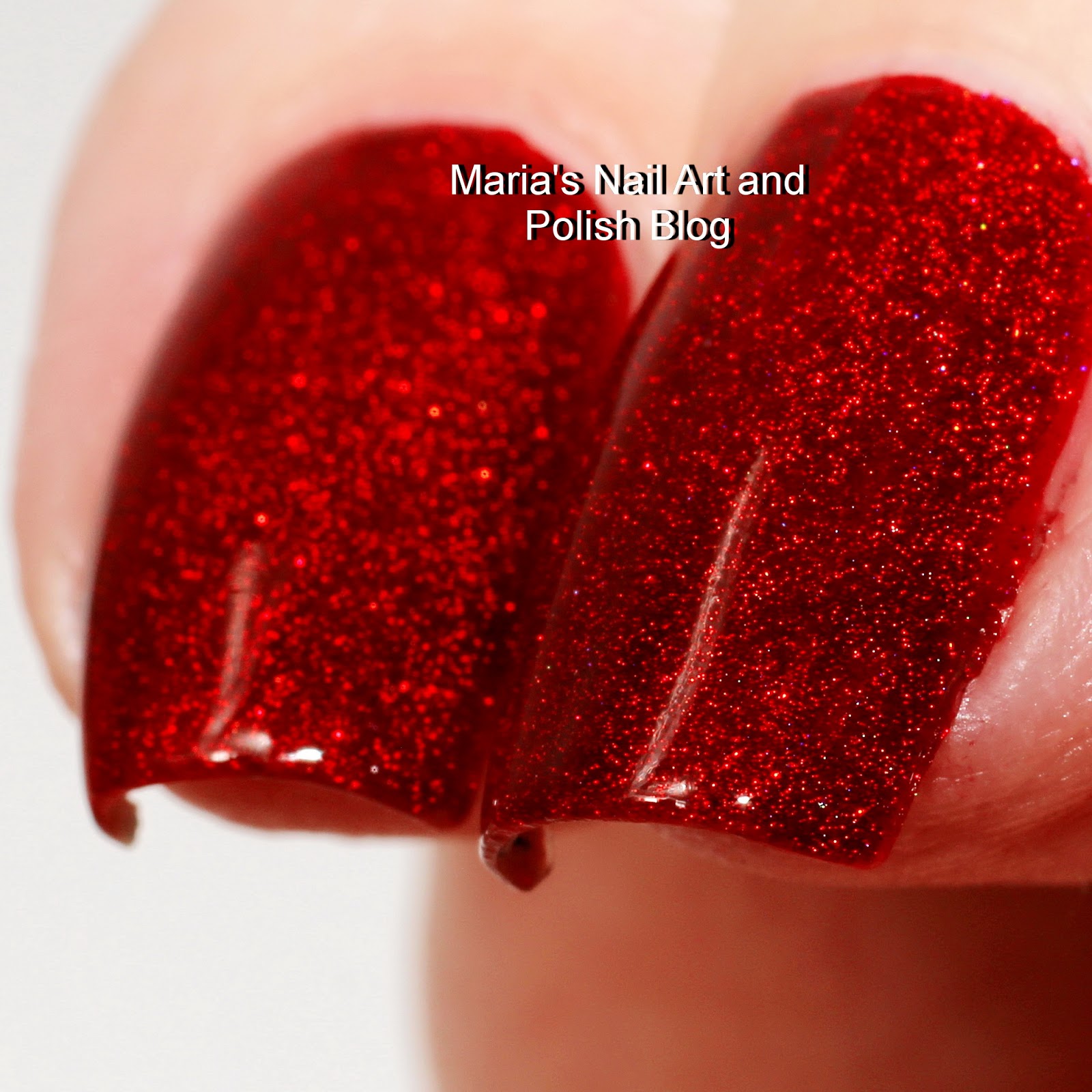 Marias Nail Art and Polish Blog: Colors by Llarowe The Mighty Red Baron ...