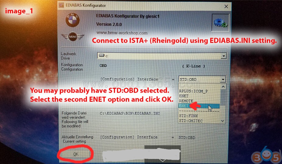 Steps to Set up Ediabas for BMW using Ethernet connection - Auto ...