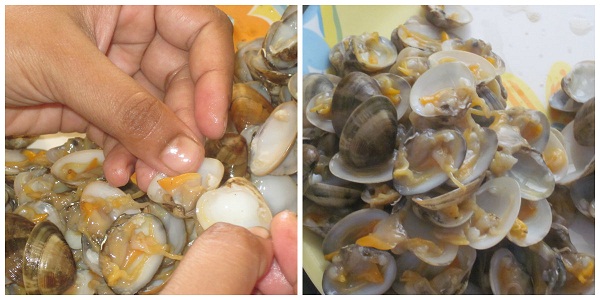Mussels (Tisrya/ Shimpli) in butter garlic wine sauce