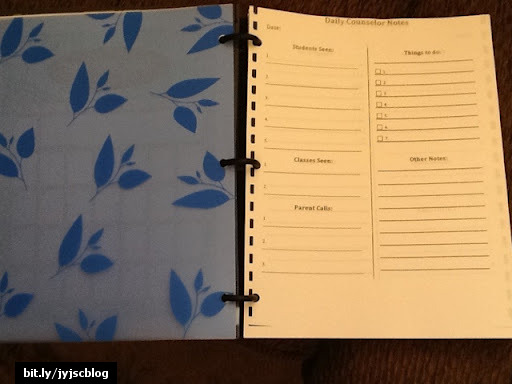 jyjoyner counselor: Creating a personalized counselor notebook