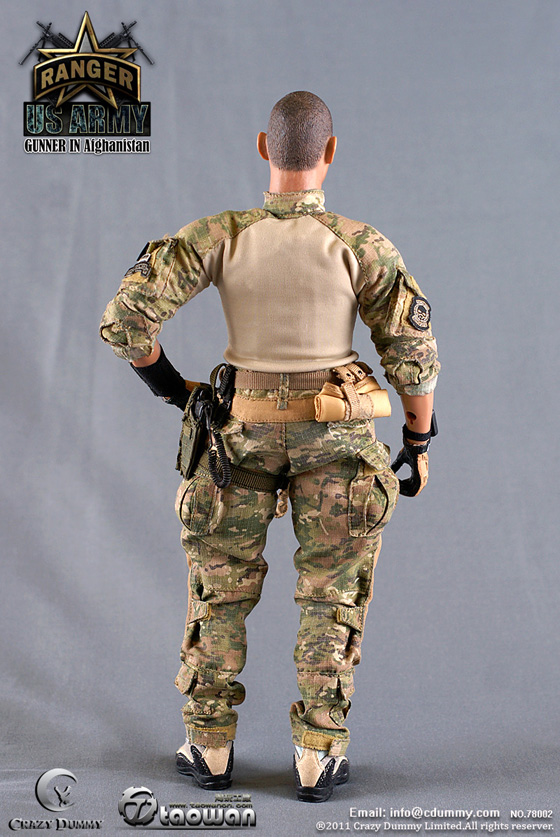 POINTBLANKTOYS.COM: Crazy Dummy - US Army Ranger - Gunner in Afghanistan