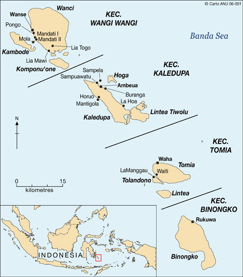 Visit Kendari: PETA WAKATOBI