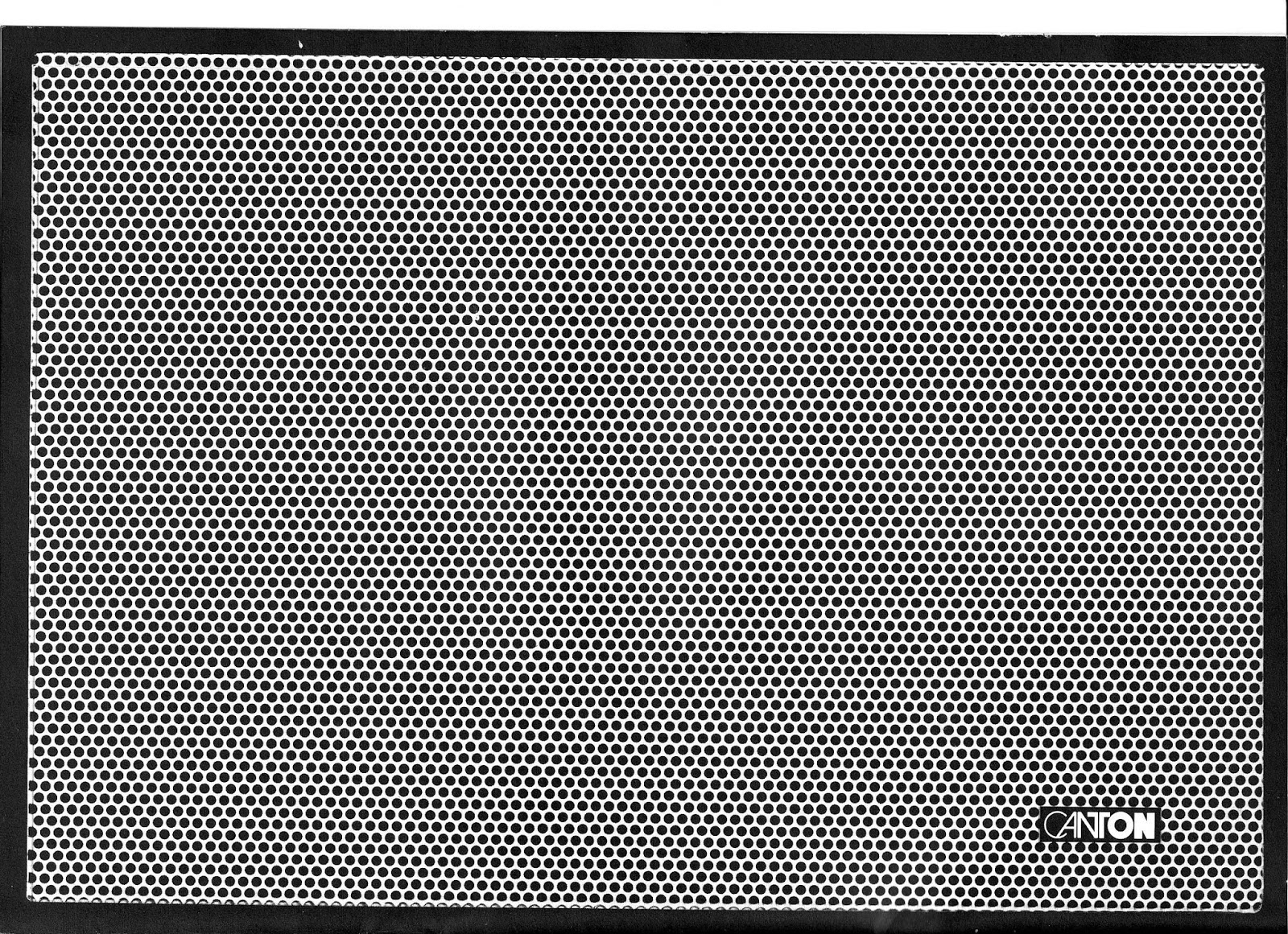 Infrequent Sound [sex.tex] technology: Canton LE-900, 1974, made Germany