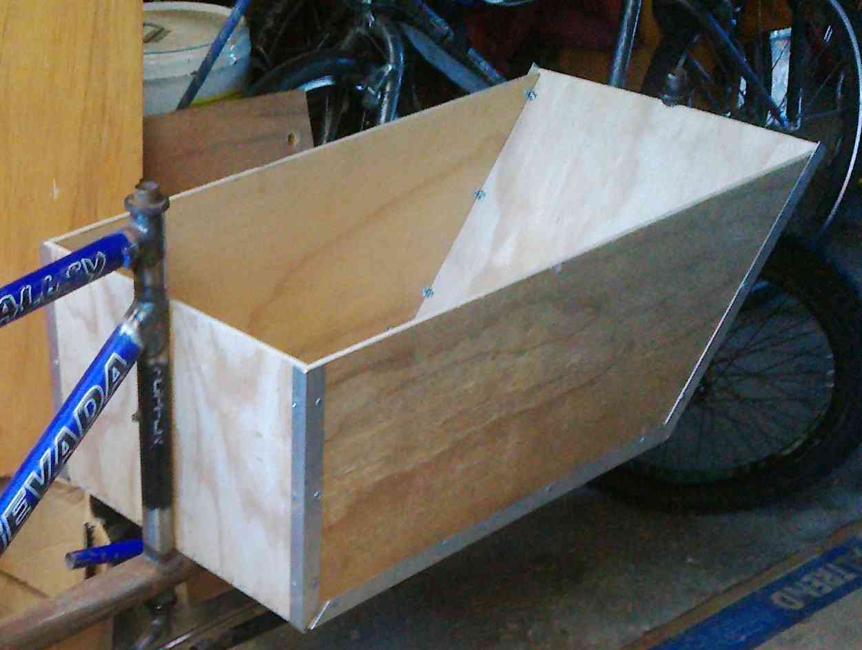 Felix's Projects: The Homebuilt Bakfiets Cargo Bike