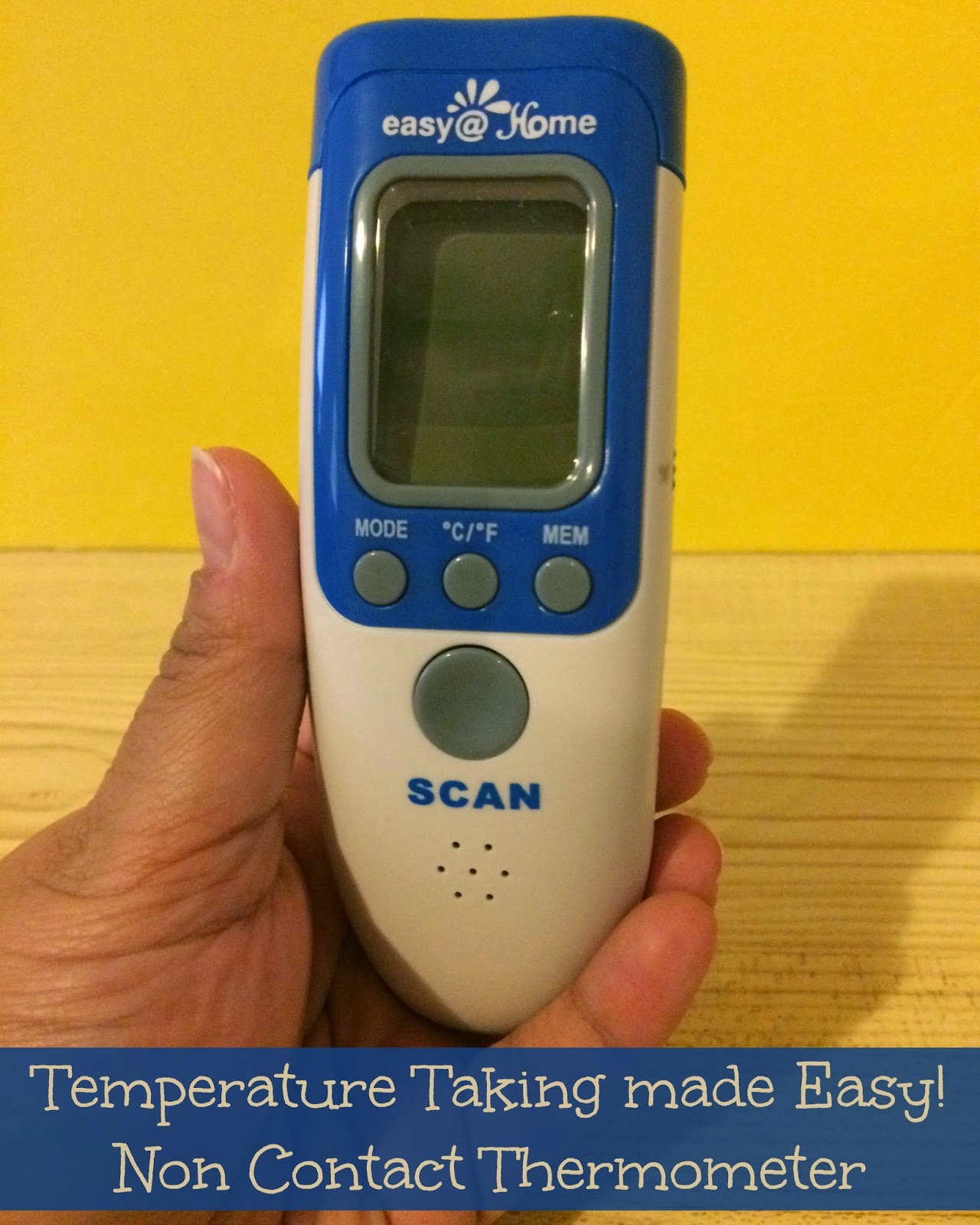 Temperature Taking made Easy with the Easy@Home 3-in-1 Non Contact ...