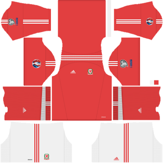 Wales Kits & Logo Euro Cup 2016 - Kit's Fan Club