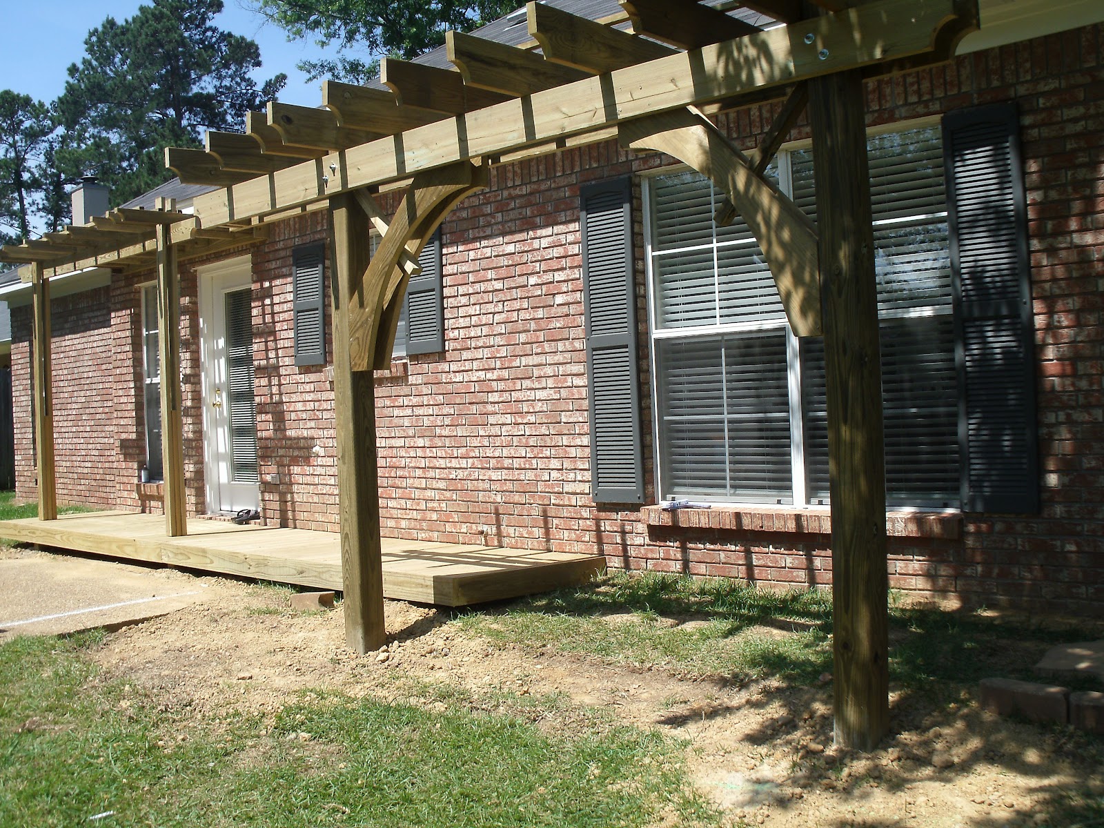 d+p design build: Backyard Wood Structures
