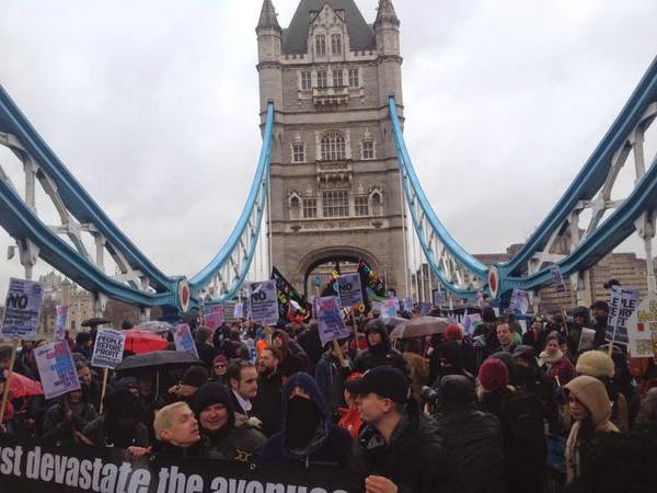 Luis Manuel: Thousands march in London to protest housing crisis