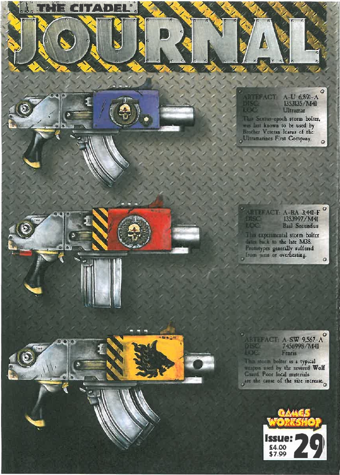 La cueva del friki solitario: Citadel Journal 29