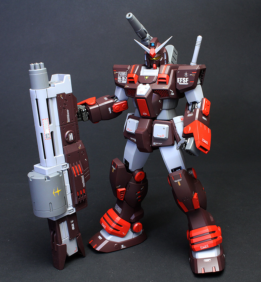 GUNDAM GUY: P-Bandai Exclusive: MG 1/100 Heavy Gundam - Painted Build