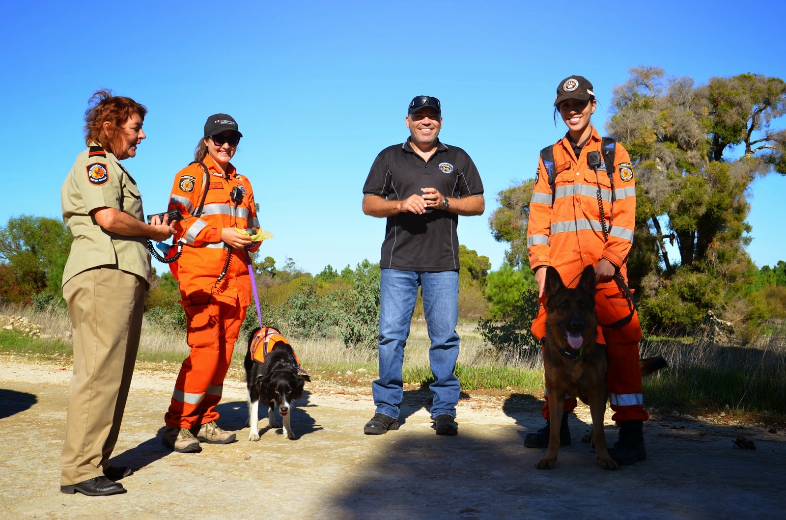 Search and Rescue Dogs Western Australian SES: Two New Area Search Teams