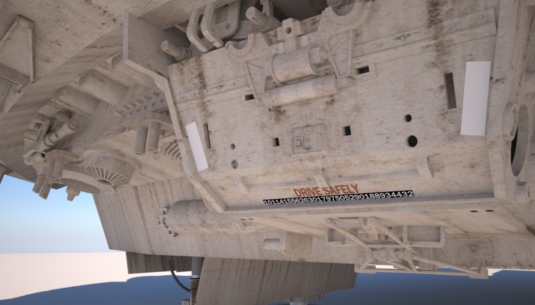 Stinson's All Things Star Wars Blog: Millennium Falcon Exterior Details
