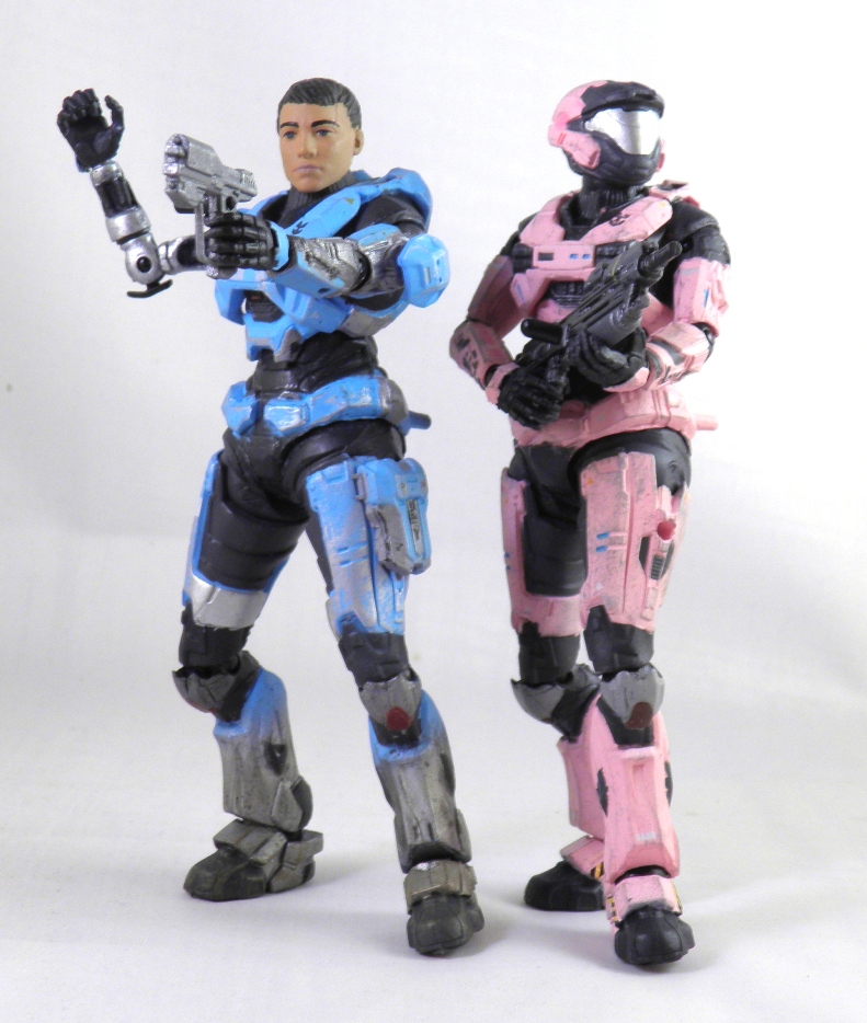 She's Fantastic: Halo Reach Series 6 - KAT (UNHELMETED)!