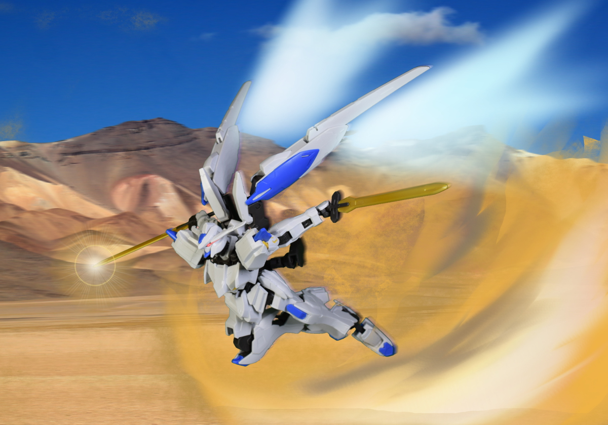 Elemental Cheese: Gunpla Review: 1/144 HG IBO Gundam Bael