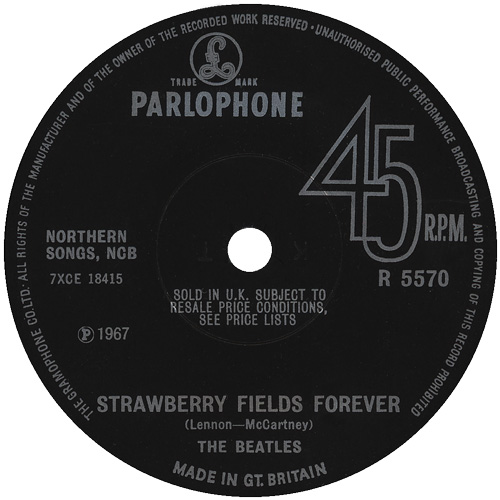 DIÁRIO DOS BEATLES: O single Strawberry Fields Forever completa 50 anos ...