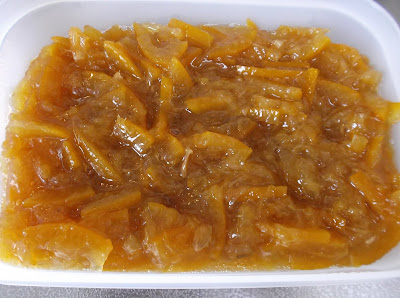 Hiroyuki's Blog on Japanese Cooking: Natsumikan Peels Simmered with ...