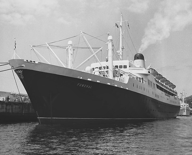 Paquete FUNCHAL de 1961: FUNCHAL no Funchal a 28 de Julho de 1963