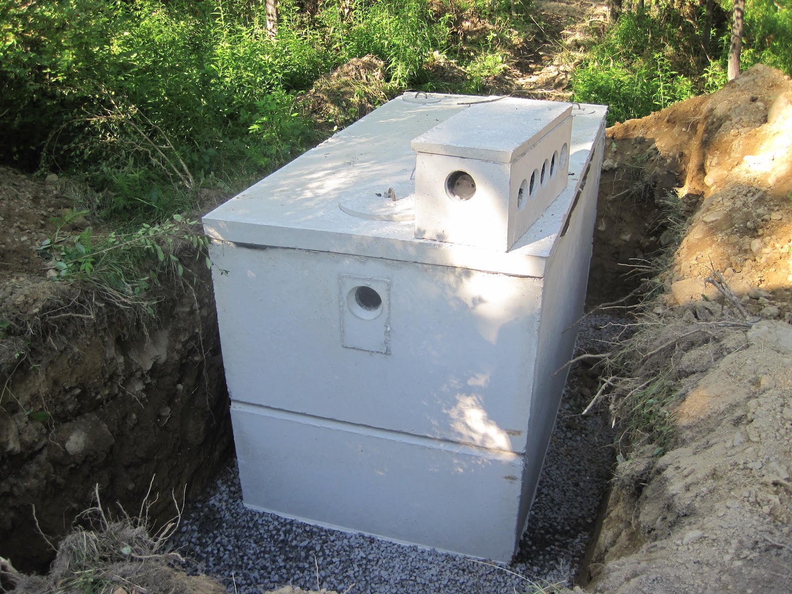 The Lake House Project: The Septic System - Doing It Ourselves