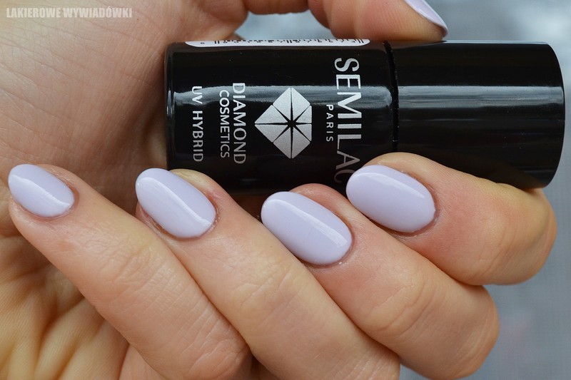 lakierowe wywiadówki: Semilac - 127 Violet Cream