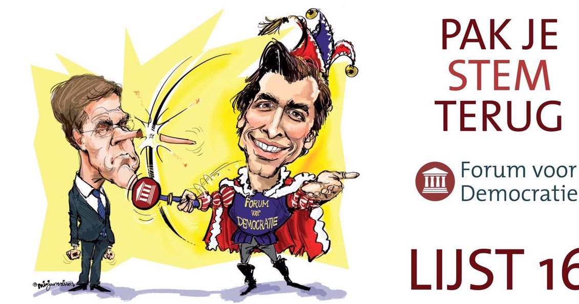 AartDekker: CARTOONS / FVD BAUDET / HOE MEER LEDEN, HOE MEER RUZIE....