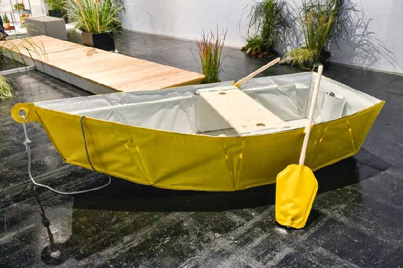 Faltboot gewinnt garden unique Design-Wettbewerb ~ Knickschiff