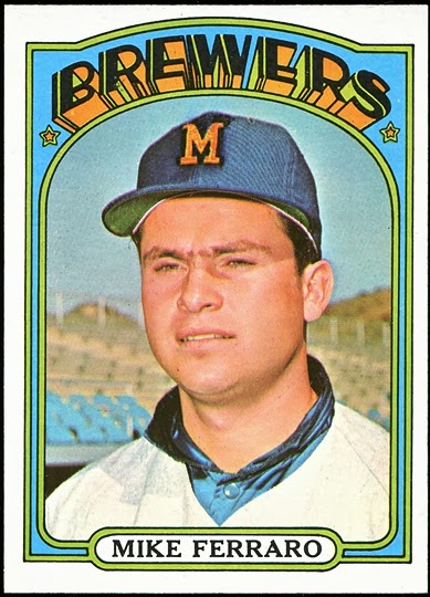 WHEN TOPPS HAD (BASE)BALLS!: HOW AND WHY? 1972 TOPPS MIKE FERRARO #613