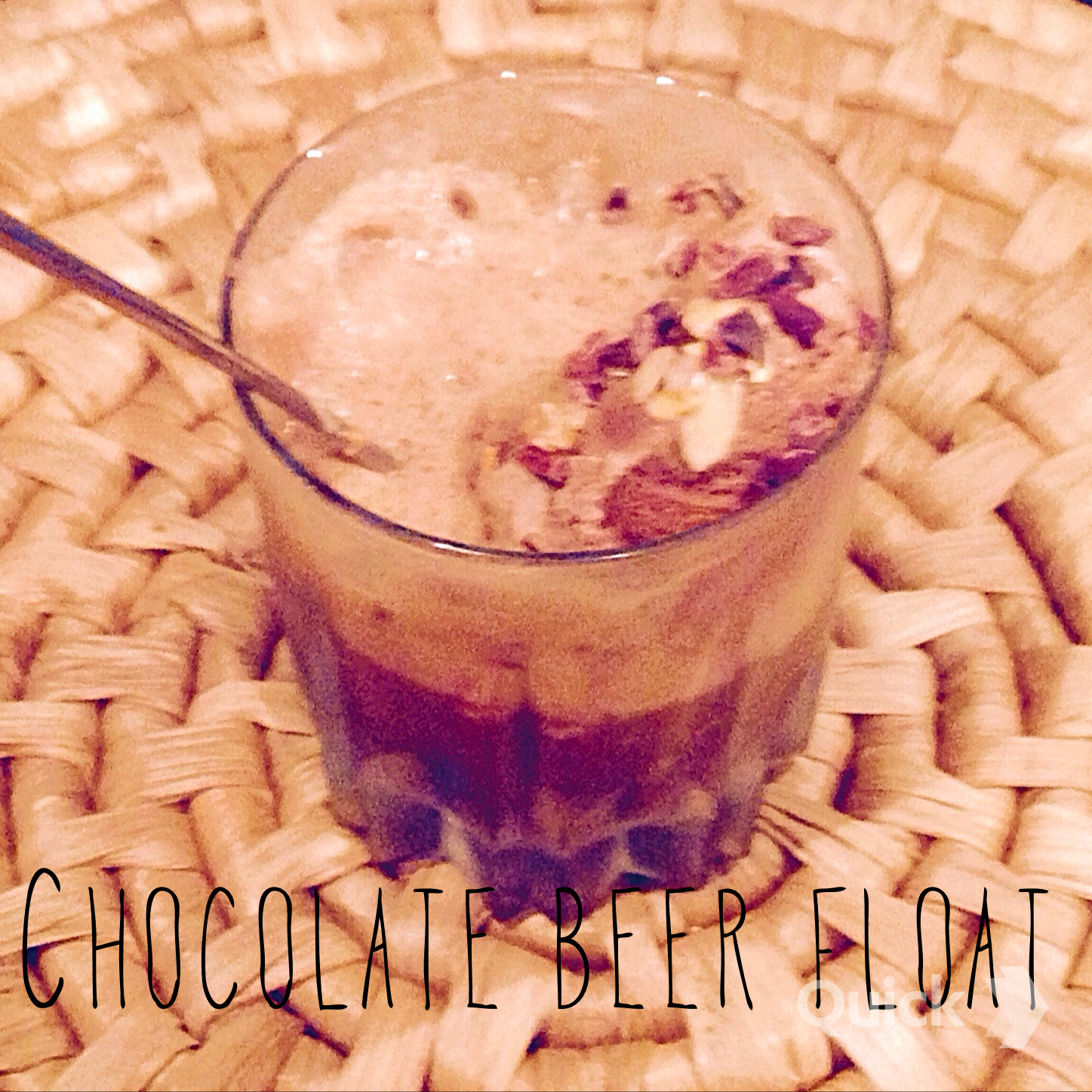 Presence: CHOCOLATE BEER FLOAT