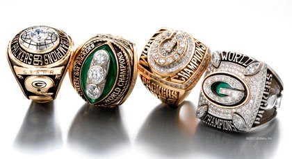 RENDINATION: GREEN BAY PACKERS SUPER BOWL RING
