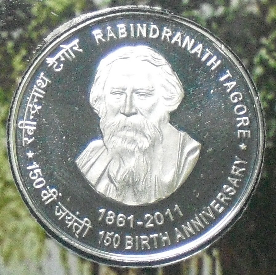 My coin collection: Proof set: 150th birth anniversary of Rabindranath ...